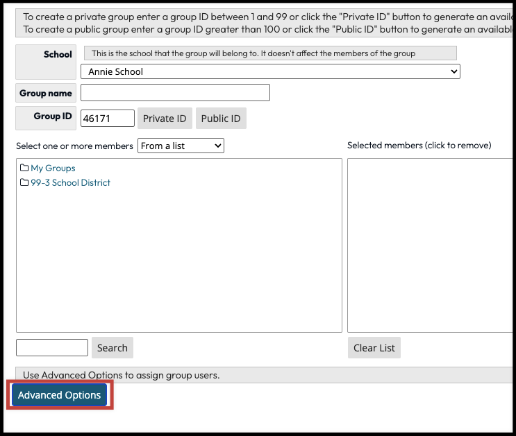 Manage user groups – Messages XR Enterprise