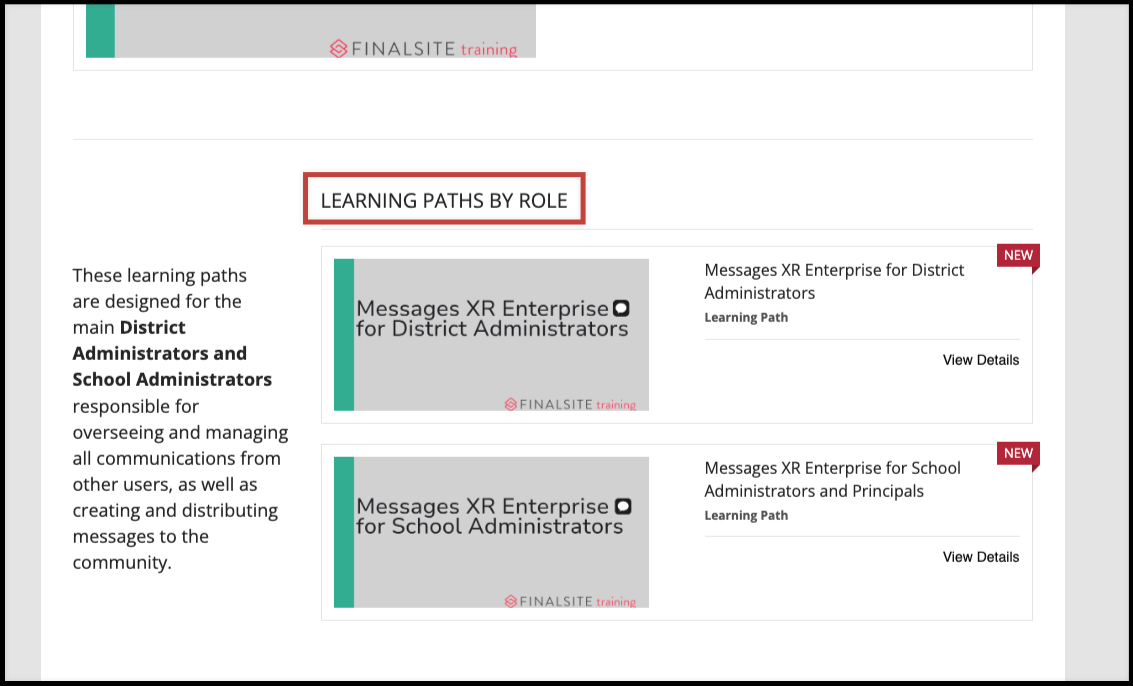 Learning resources for Messages XR Enterprise users – Messages XR Enterprise