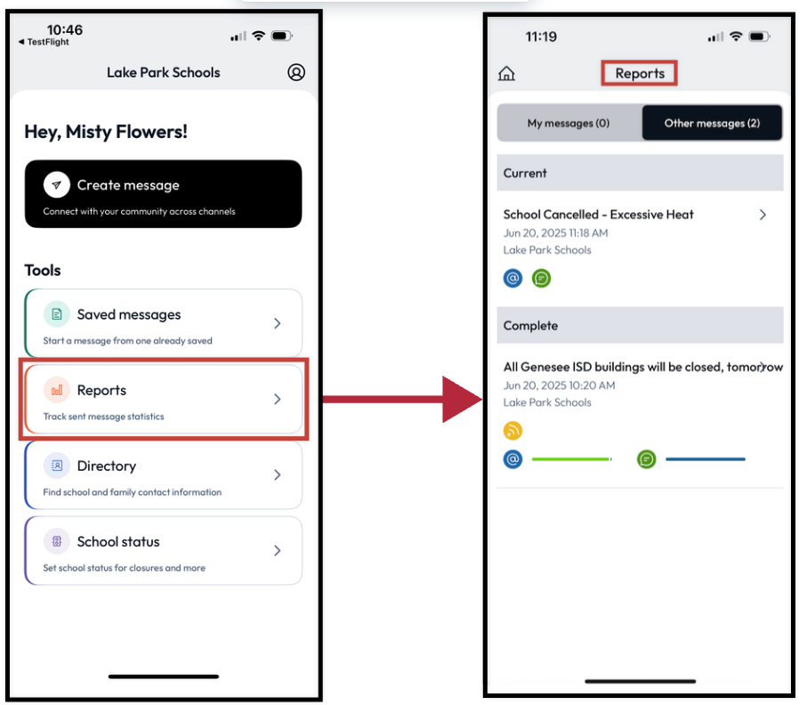 Getting started with the upgraded CommHQ App – Messages XR Enterprise