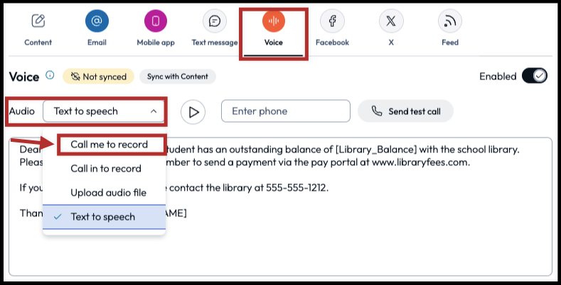 Insert merge tags into messages – Messages XR Enterprise